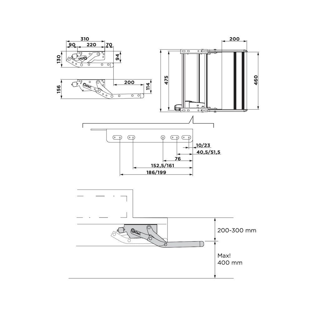 Thule Single Step Compact -astin, 12V