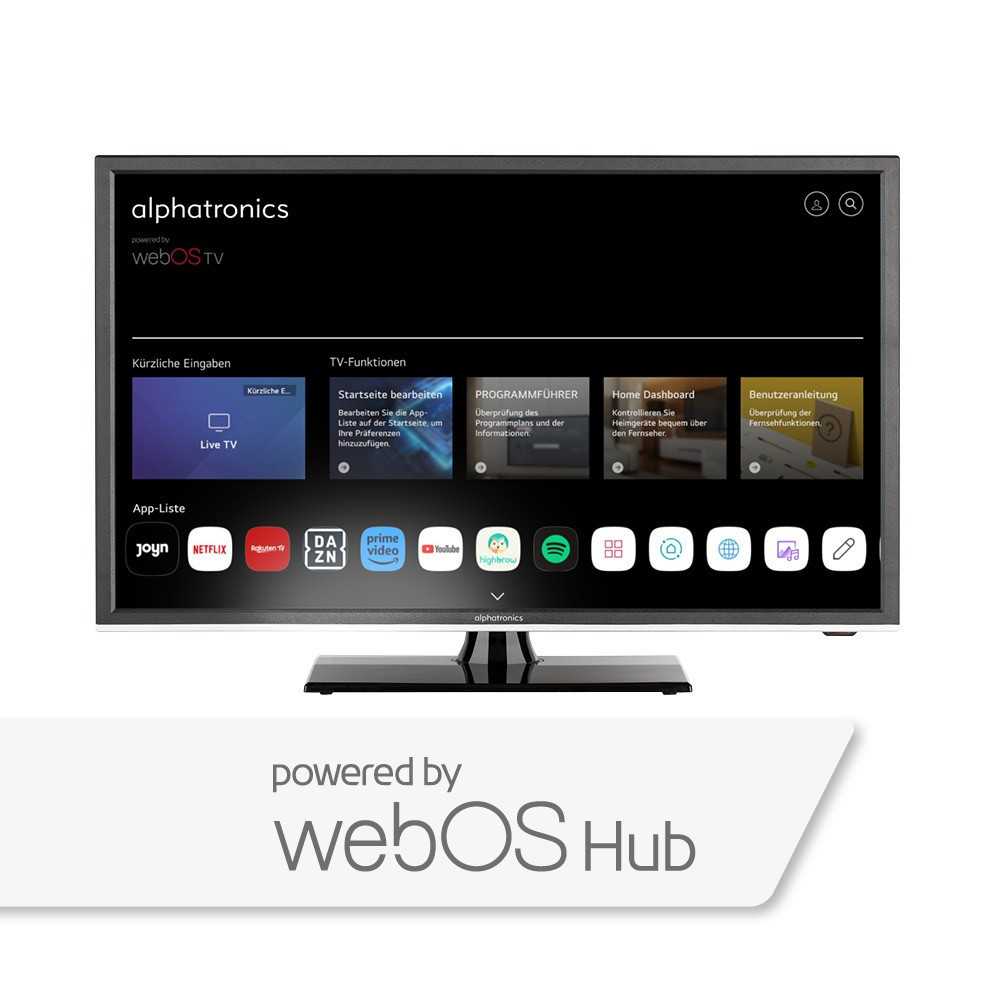 alphatronics K Linie K-19 W 19" Smart LED-TV, 12V